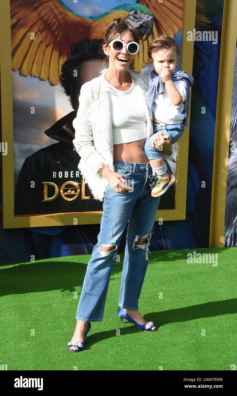 Westwood, California, USA 11th January 2020 Actress Fernanda Romero and ...