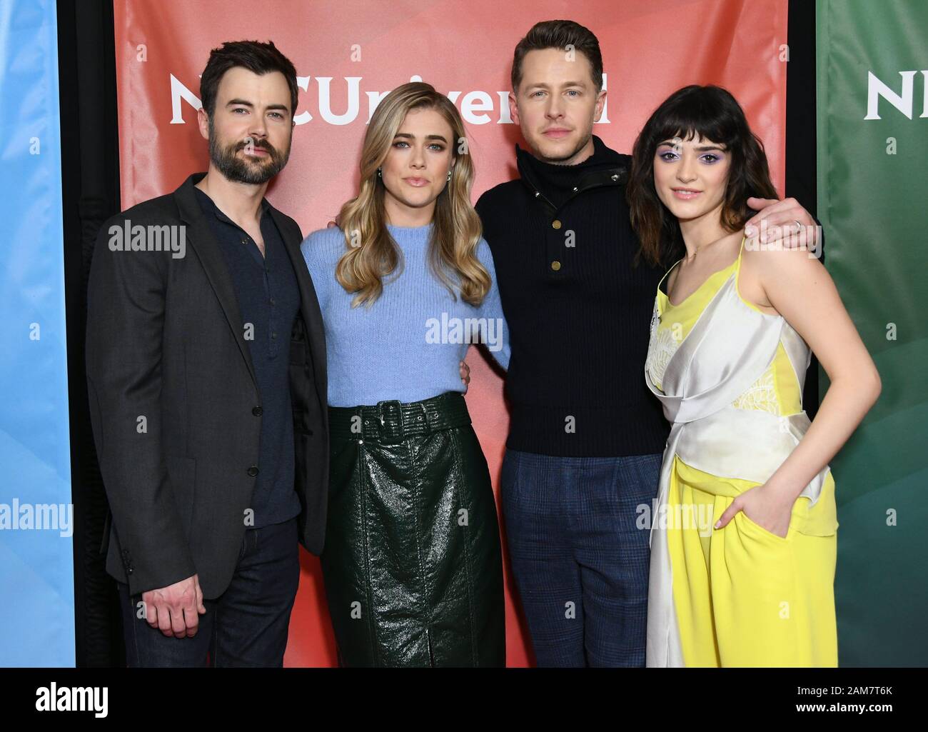 Matt long melissa roxburgh josh dallas and luna blaise hi-res stock ...