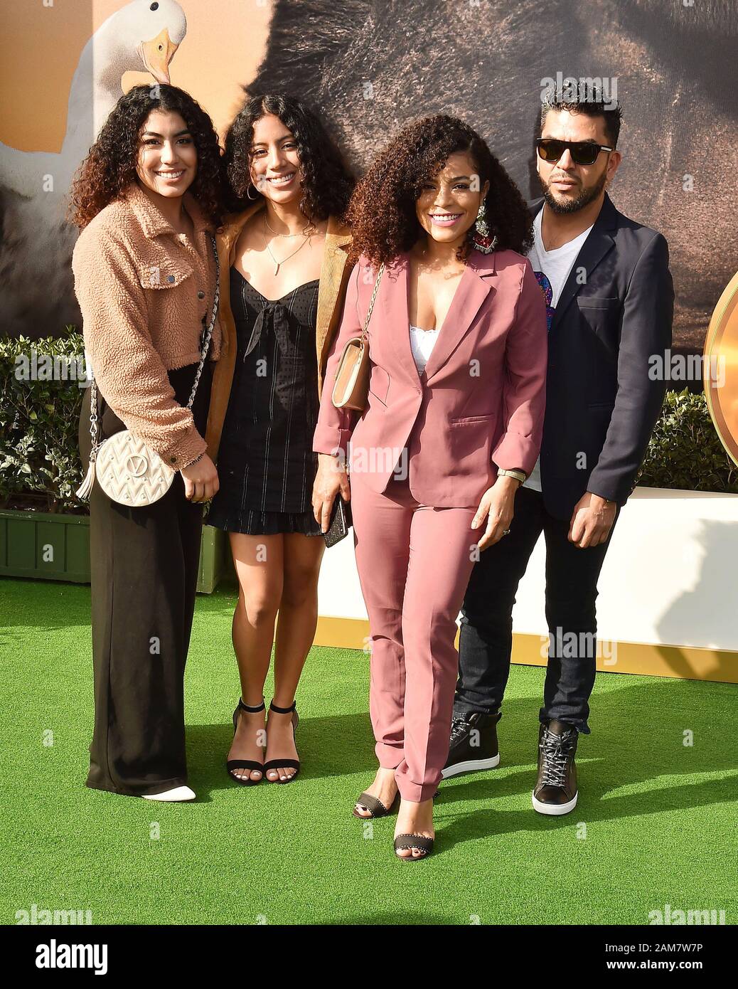 WESTWOOD, CA - JANUARY 11: Daily Baez attends the Premiere of Universal ...