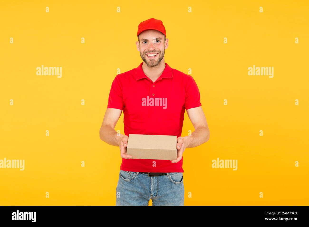 Delivering happiness and needs. Super fast courier agent. Service ...