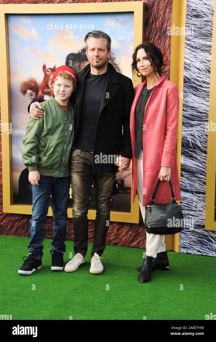 Los Angeles, CA. 11th Jan, 2020. Minnie Driver, Addison O'Dea, Henry ...
