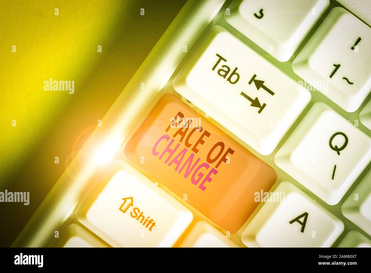 Handwriting text Pace Of Change. Conceptual photo Shift in normal ...