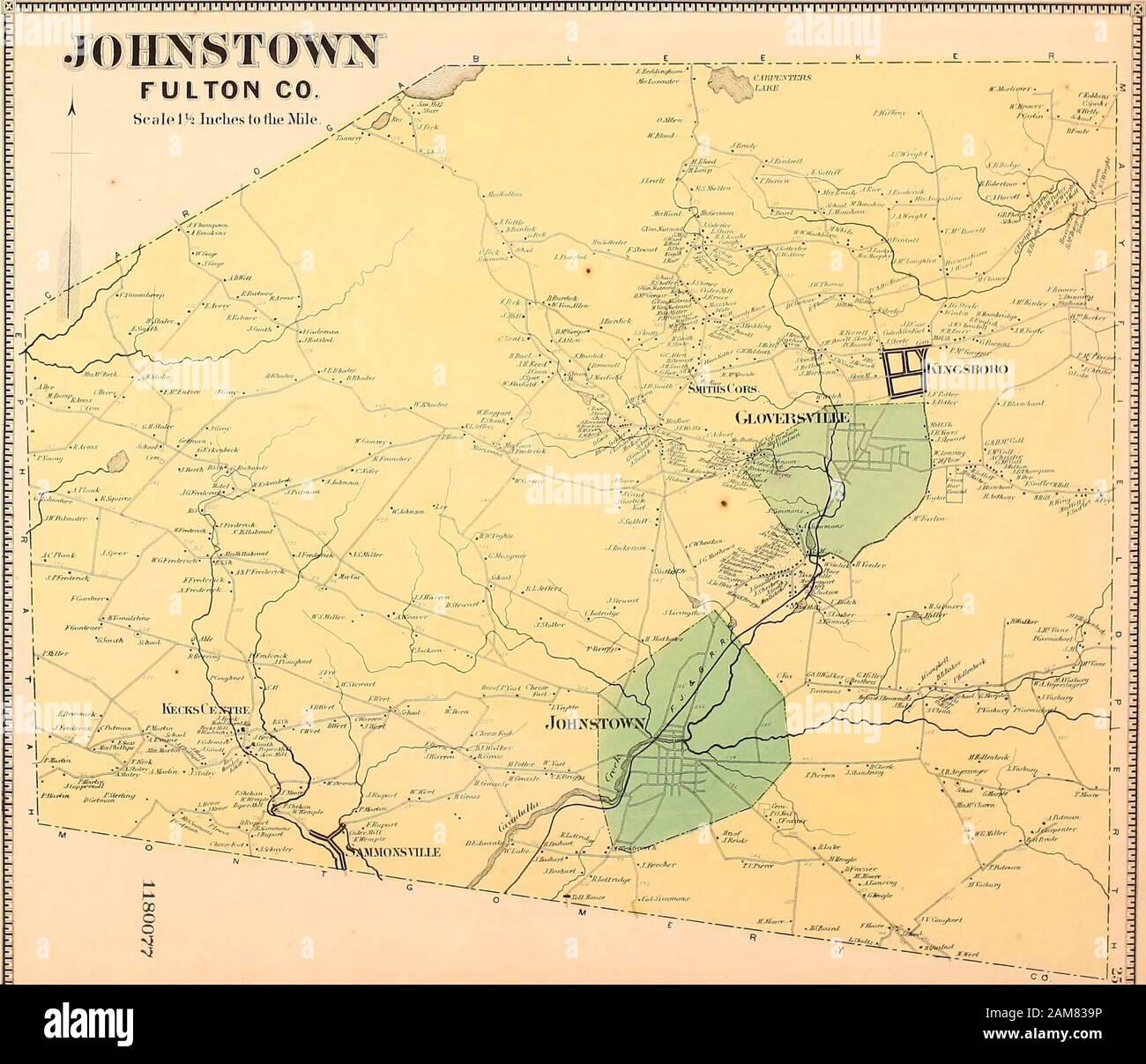 Atlas of Montgomery and Fulton counties, New York : from actual surveys ...