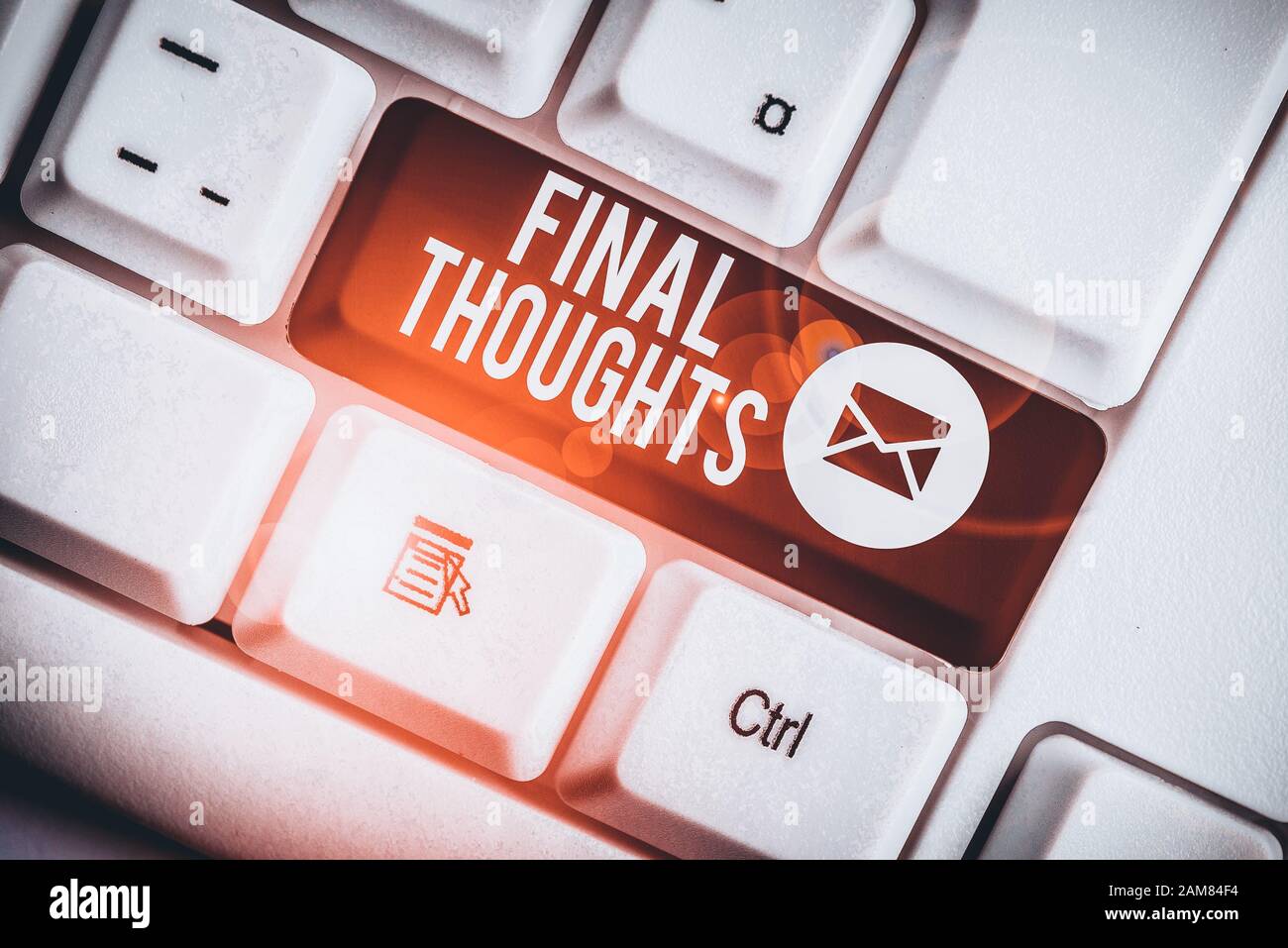 Word writing text Final Thoughts. Business photo showcasing the ...