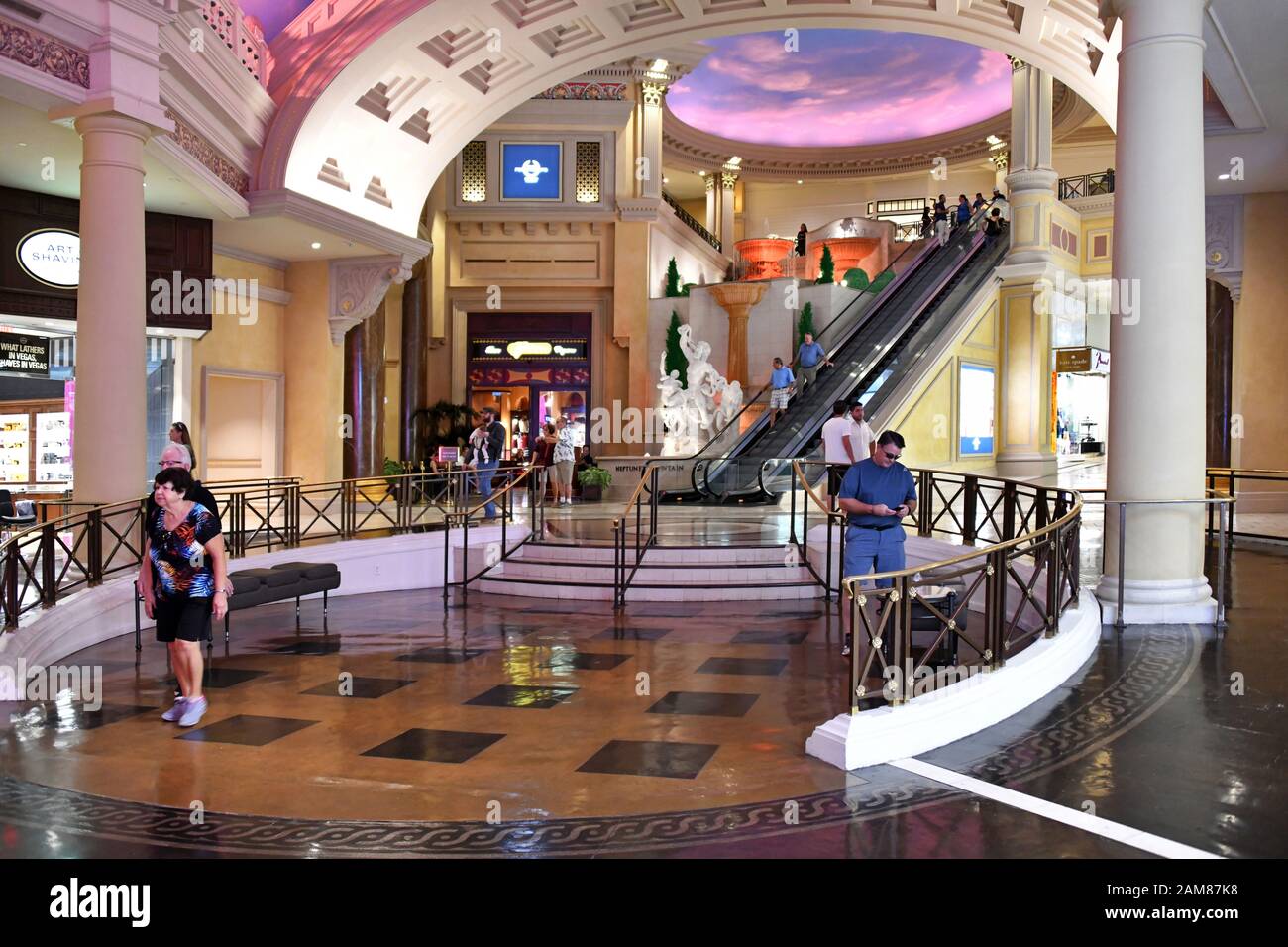 The Forum Shops. Las Vegas NV. USA. 10-03-18. The Forum Shops is a ...