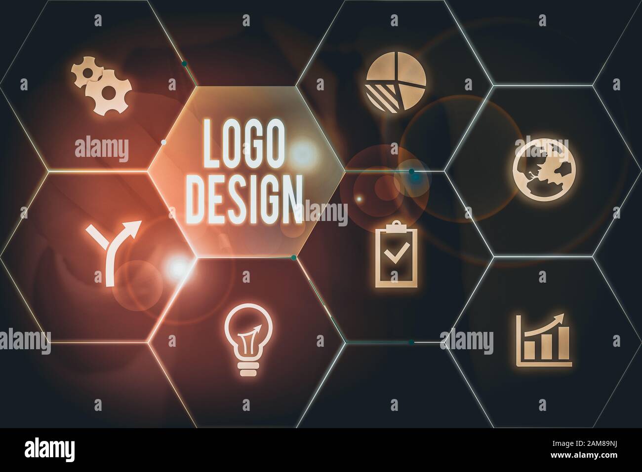 Writing note showing Logo Design. Business concept for a graphic ...