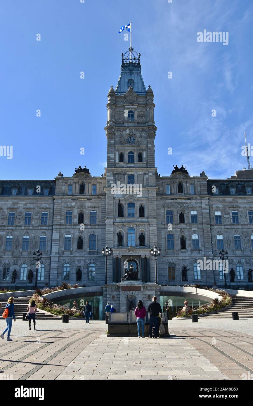 The Parliament of Quebec, Quebec City, Canada Stock Photo - Alamy
