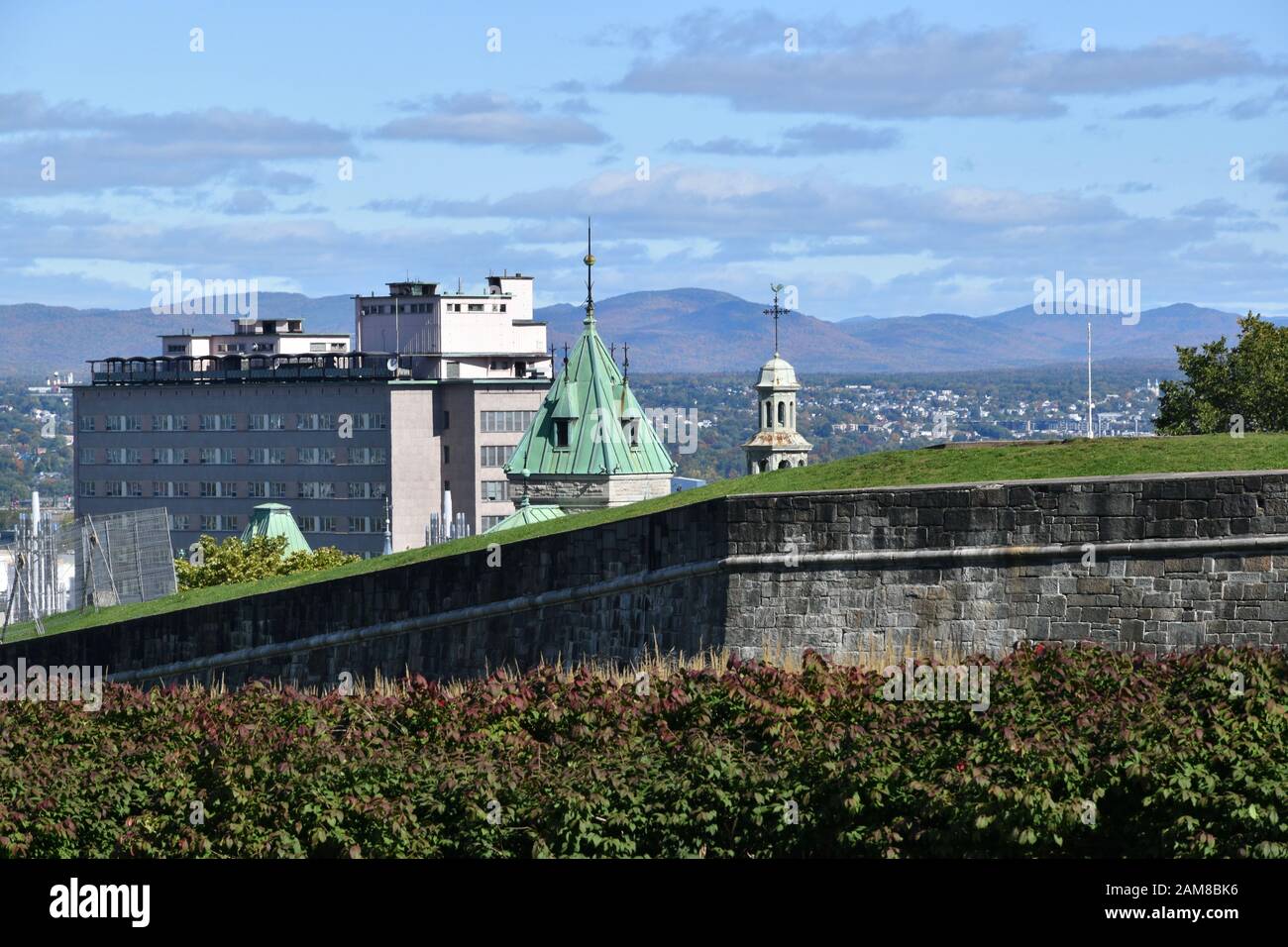 The Citadel and Fortifications of Quebec City, Canada Stock Photo - Alamy