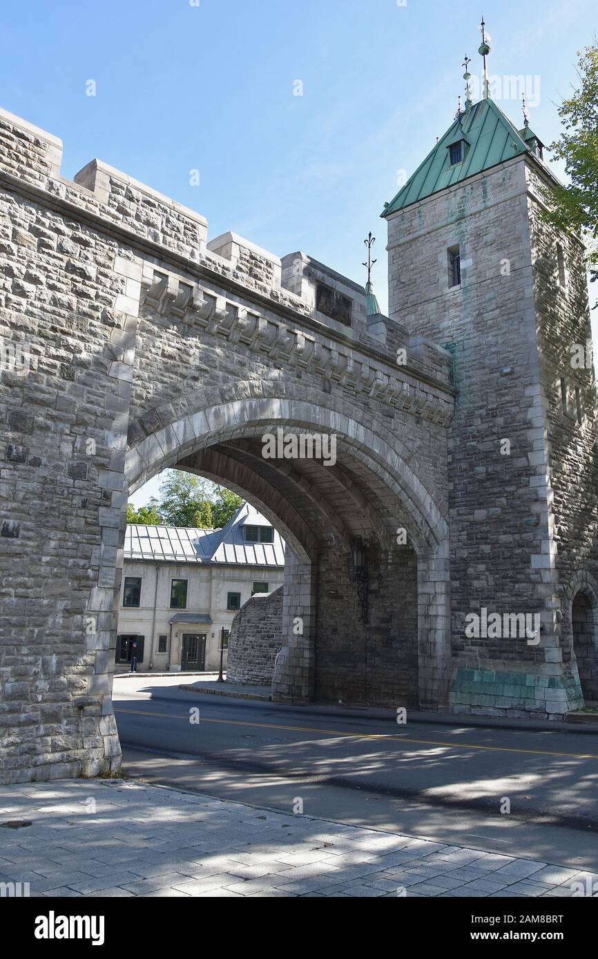 The Citadel and Fortifications of Quebec City, Canada Stock Photo - Alamy