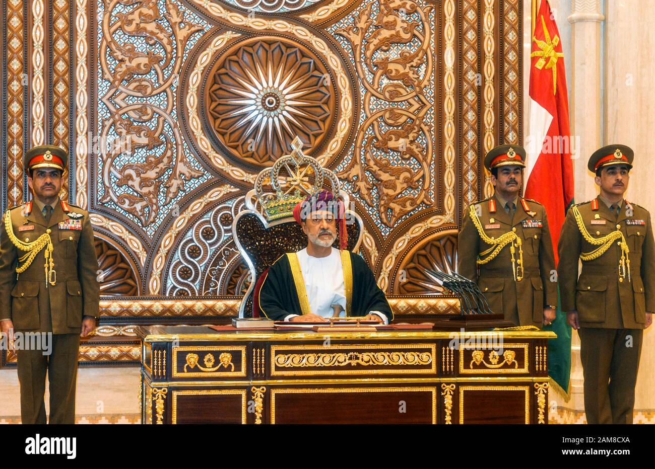 Haitham bin tariq sultan of oman hi-res stock photography and images ...