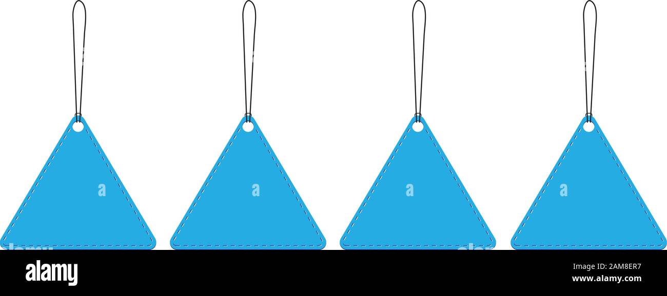 blank labels template price tags set vector Stock Photo - Alamy