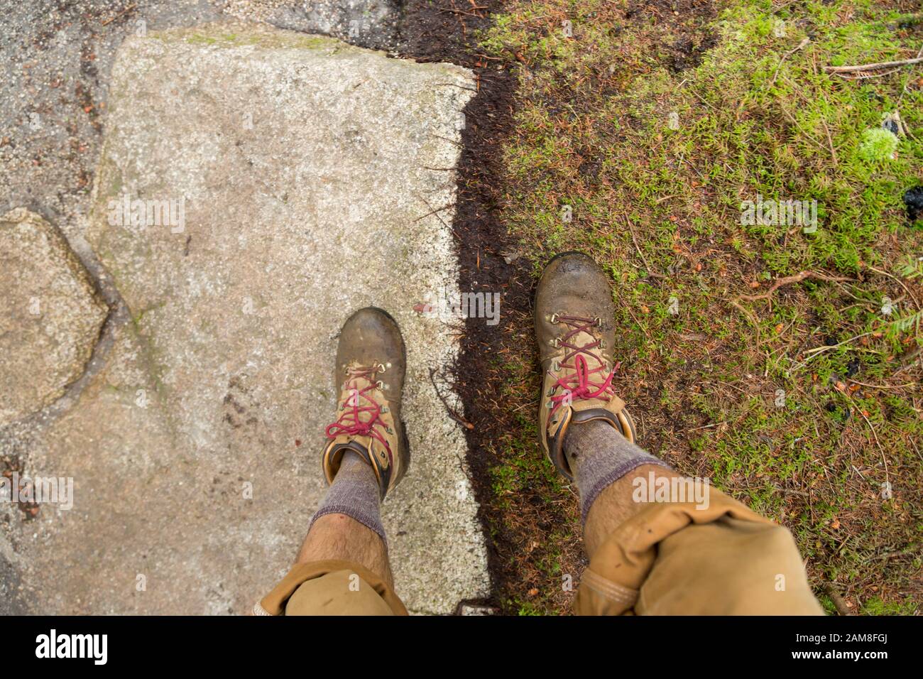 Trails in the mountains hi-res stock photography and images - Alamy