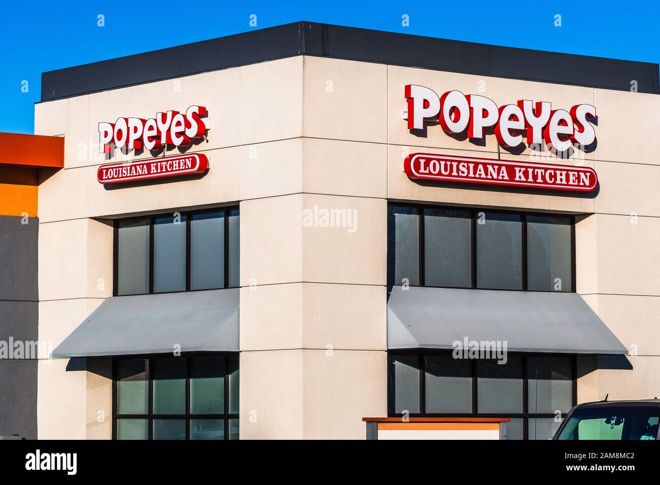 Popeyes fast food restaurant in hi-res stock photography and images - Alamy