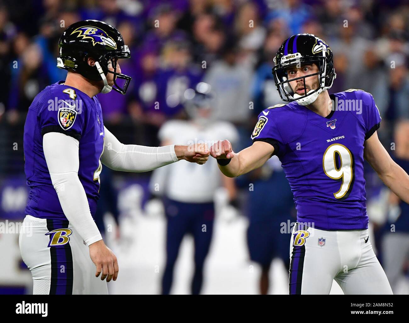 Baltimore ravens kicker justin tucker hi-res stock photography and ...