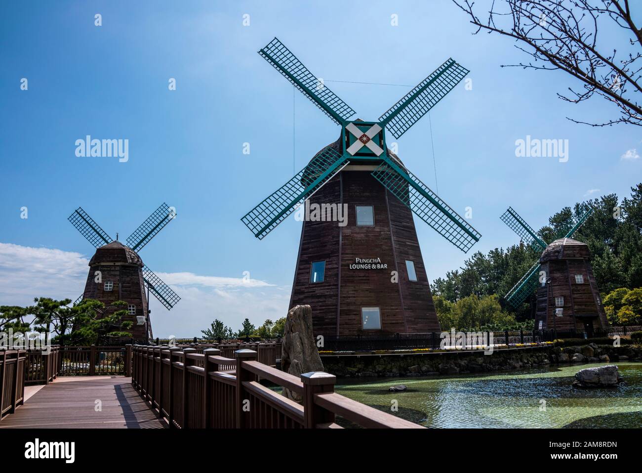 Jeju, Korea, 6th, March, 2019. Punch Lounge & Bar in Lotte Hotel Jeju ...