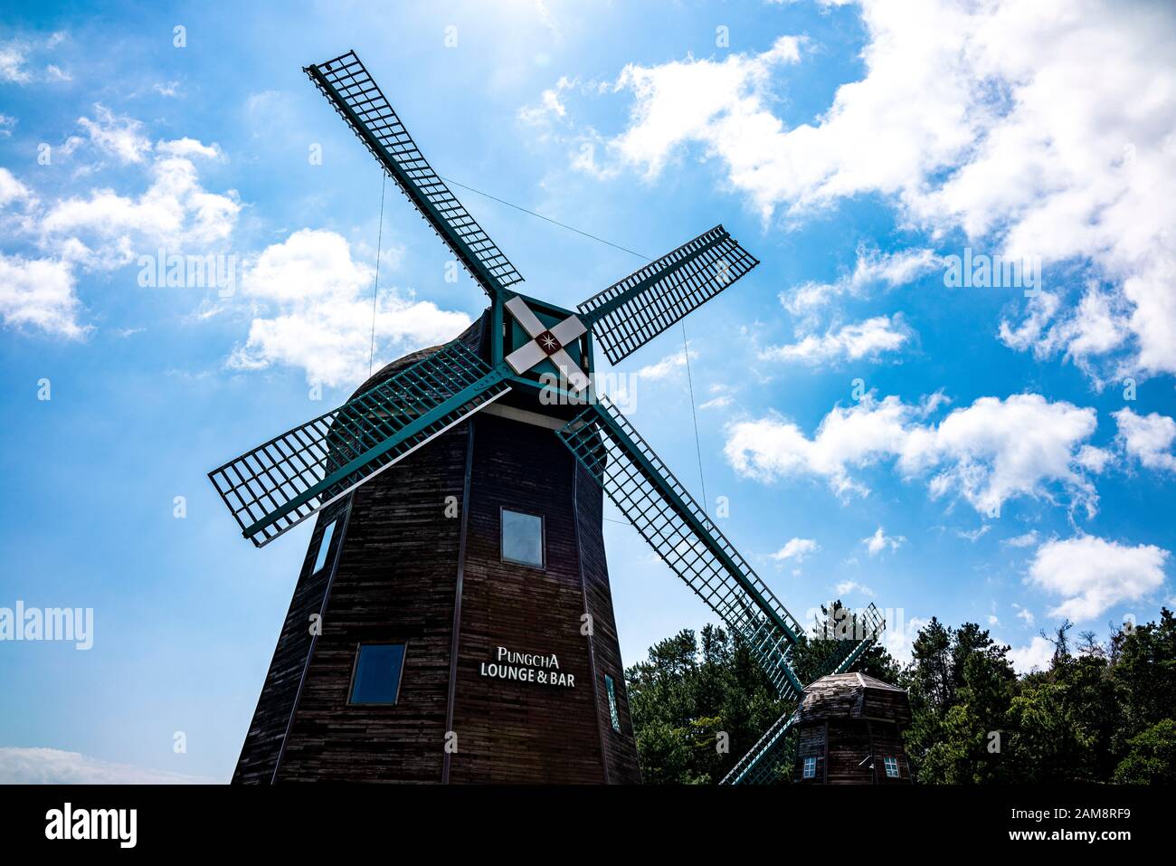 Jeju, Korea, 6th, March, 2019. Punch Lounge & Bar in Lotte Hotel Jeju ...