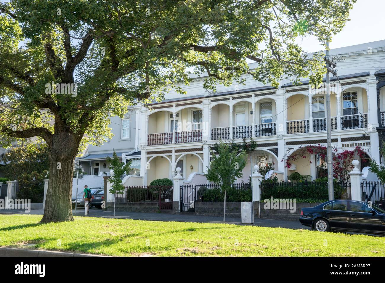 Two story Federation style home in Melbourne, Australia Stock Photo - Alamy