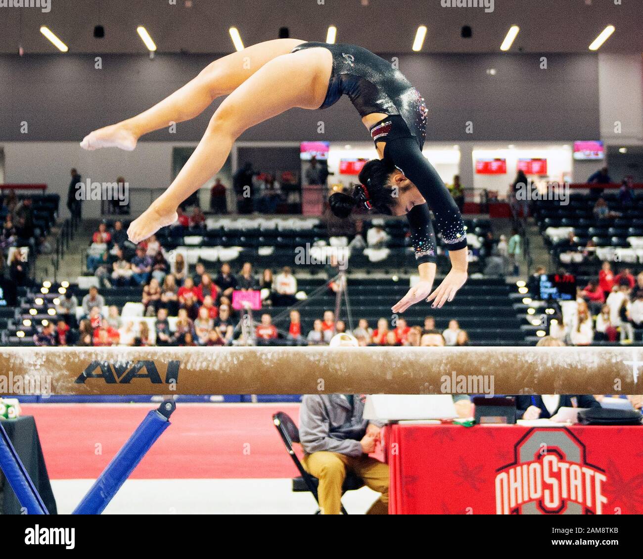 Columbus, Ohio, USA. 11th Jan, 2020. Ohio State Buckeyes Alexis Hankins ...