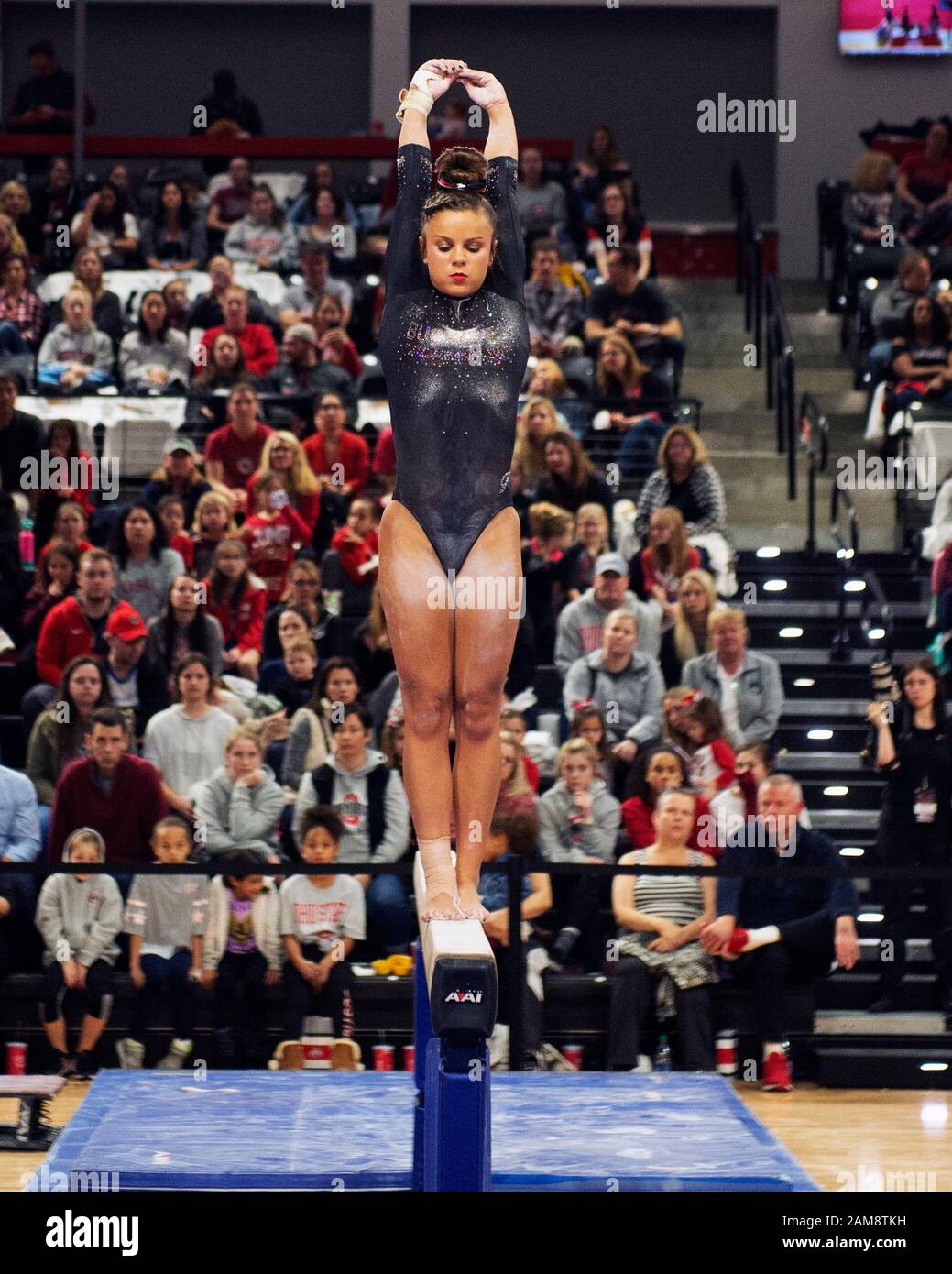 Columbus, Ohio, USA. 11th Jan, 2020. Ohio State Buckeyes Colby Miller ...