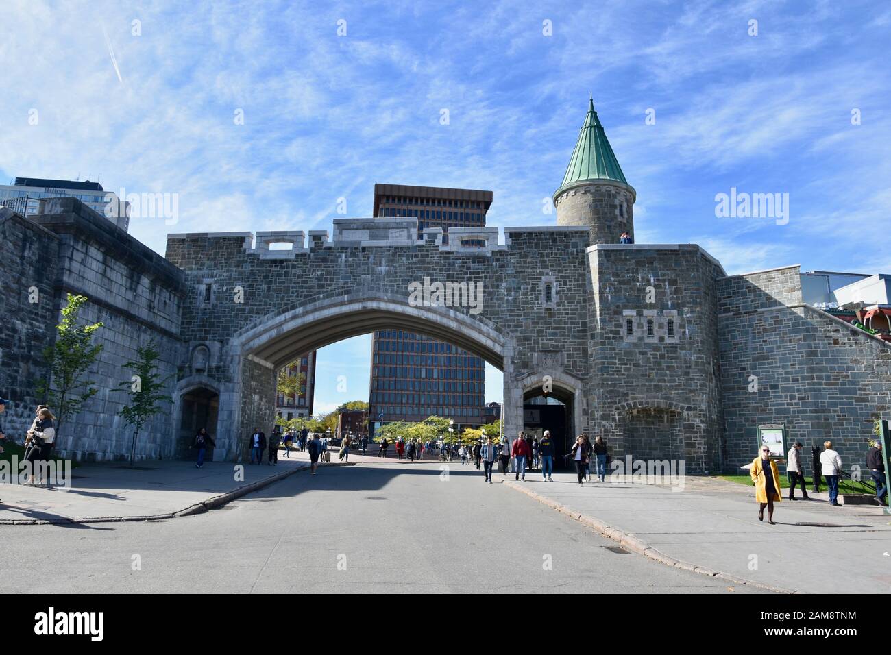 The Citadel and Fortifications of Quebec City, Canada Stock Photo - Alamy