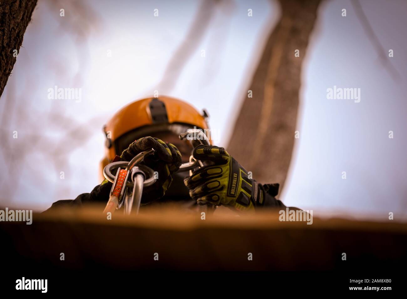 A North Carolina Helicopter Aquatic Rescue Team (NCHART) technician ...