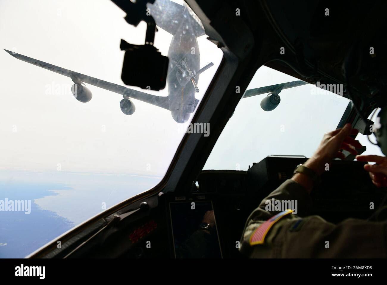 Members of the 562nd Aircraft Maintenance Squadron, 559th AMXS, 572nd ...