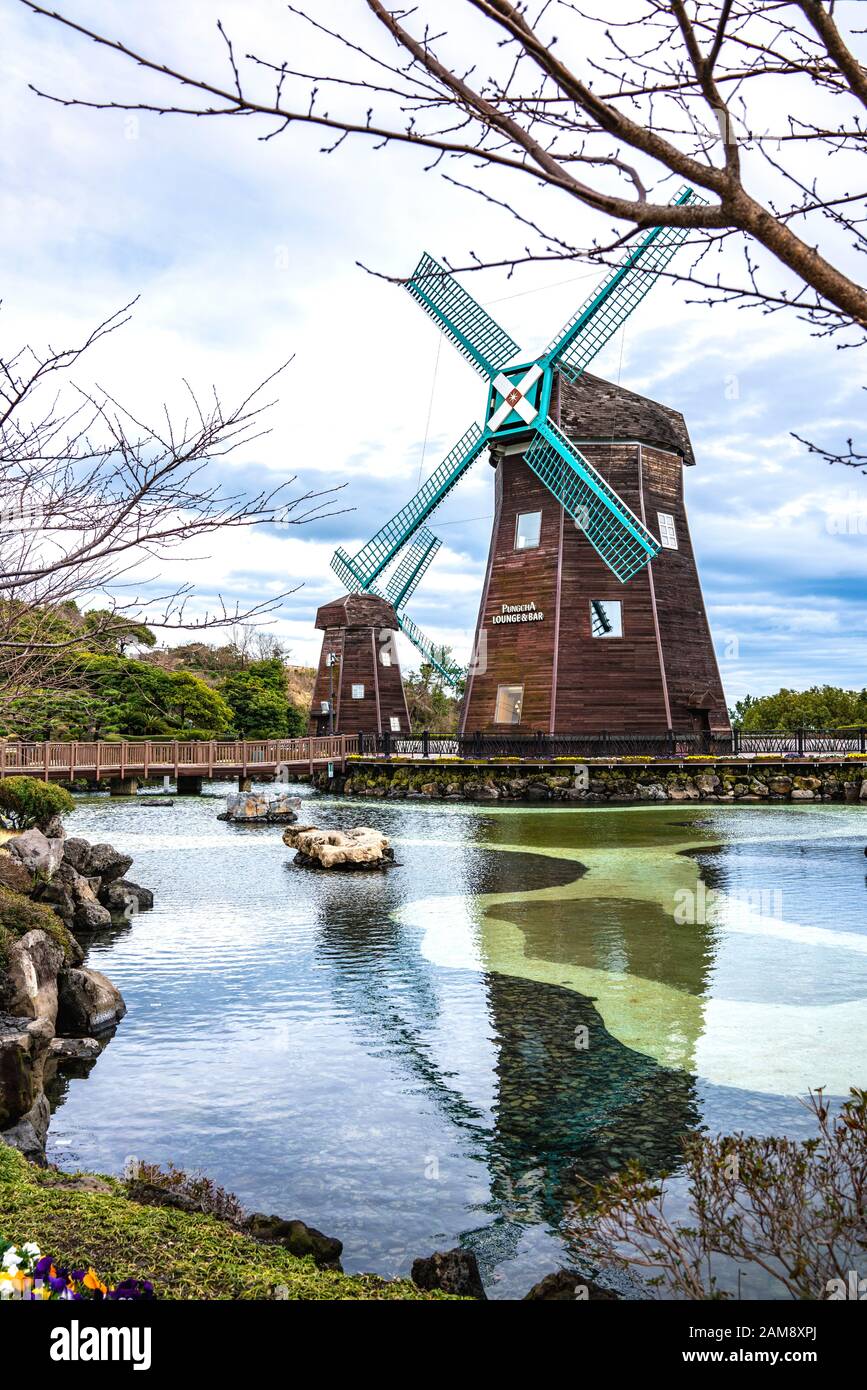 Jeju, Korea, 10th, March, 2019. Punch Lounge & Bar in Lotte Hotel Jeju ...