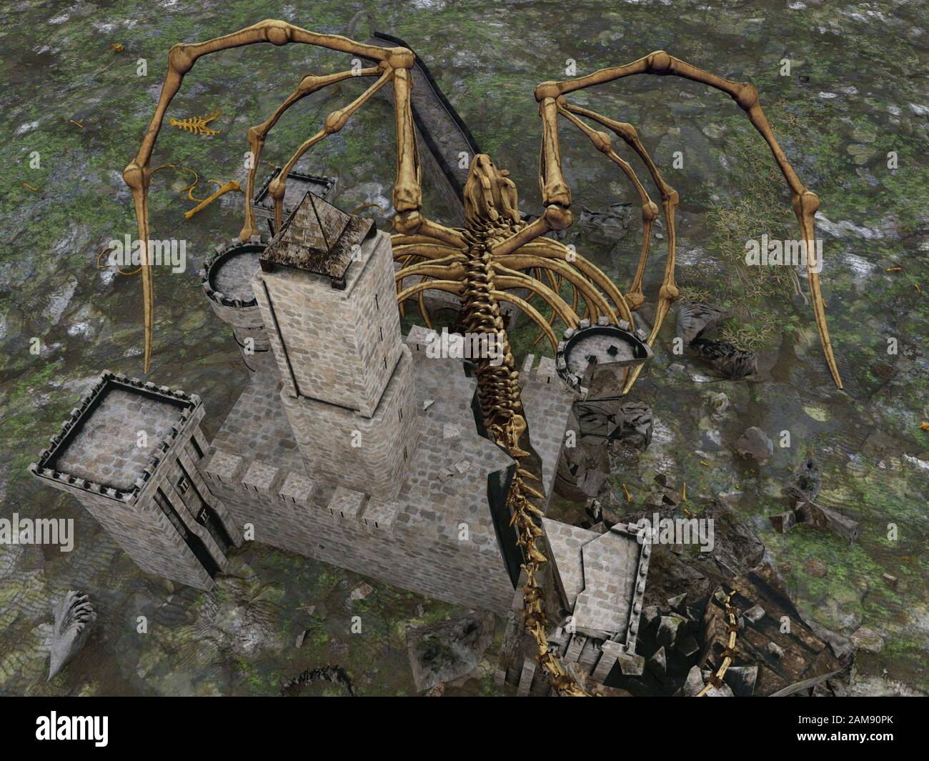 Dragon Skeleton Skyrim