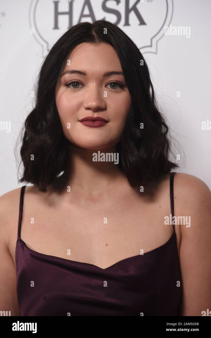Los Angeles, USA. 11th Jan, 2020. Isa Briones at the 7th annual Make-Up ...