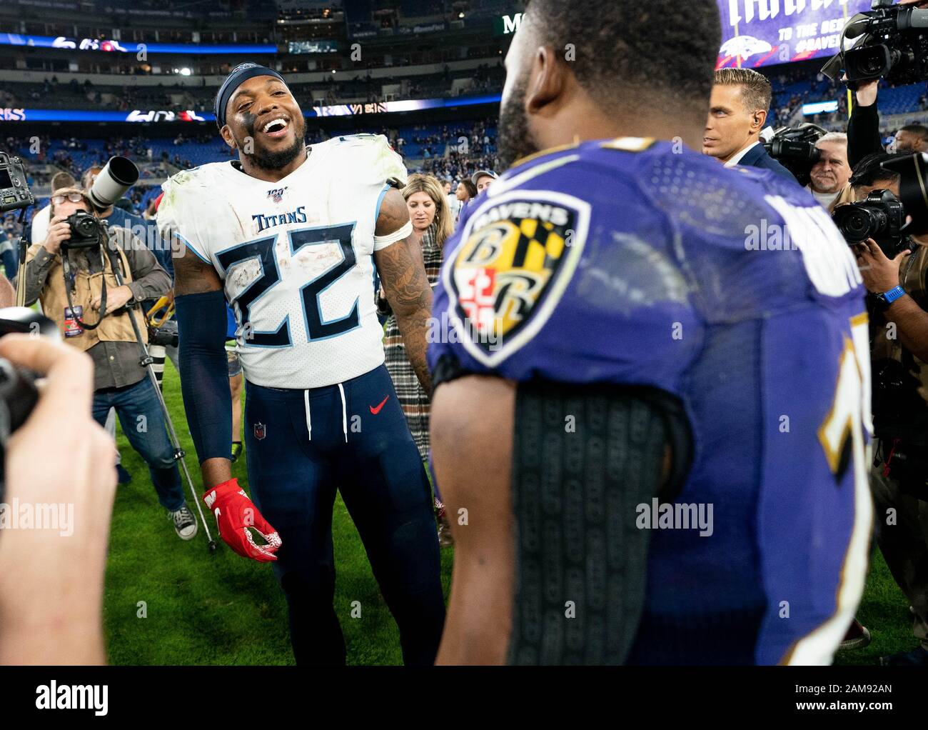 Derrick henry mark ingram hi-res stock photography and images - Alamy