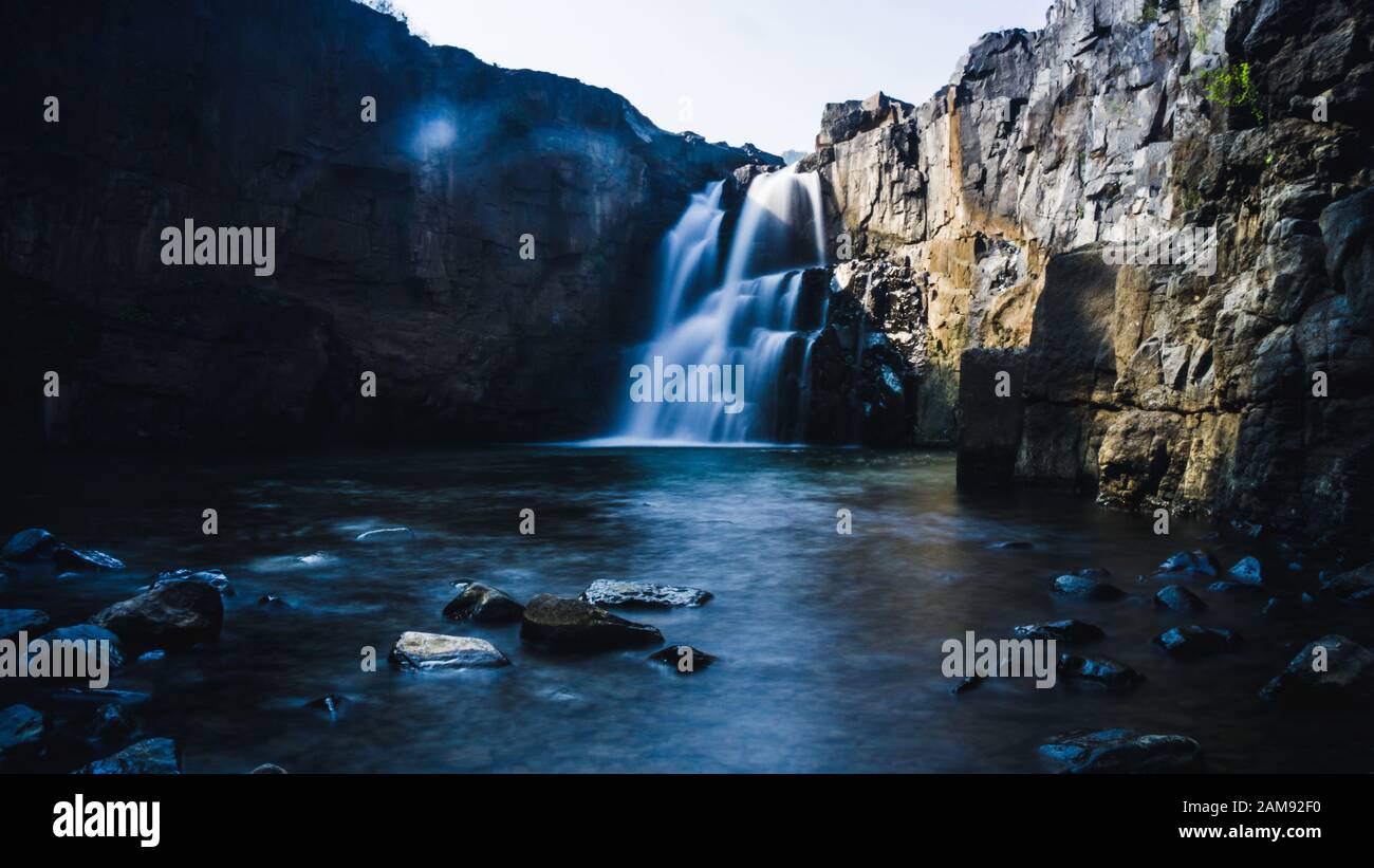 Zarwani waterfall hi-res stock photography and images - Alamy