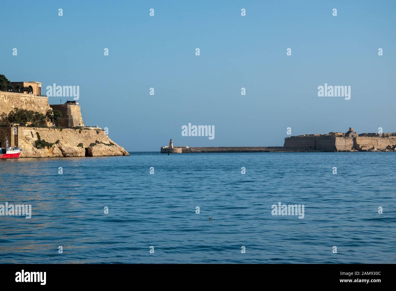 The Grand Harbour is also known as the Port of Valletta, is a natural ...