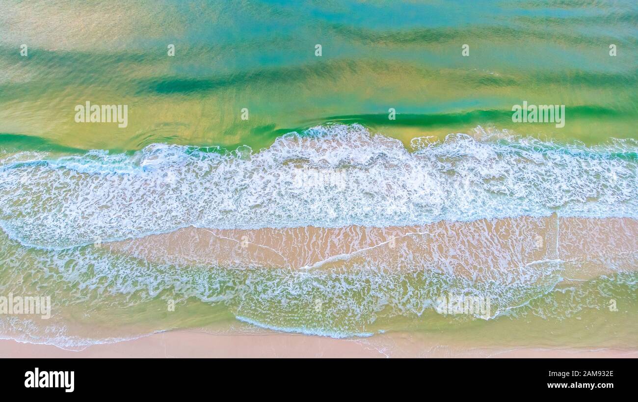 Aerial view of the Gulf Shores, Alabama USA Stock Photo - Alamy
