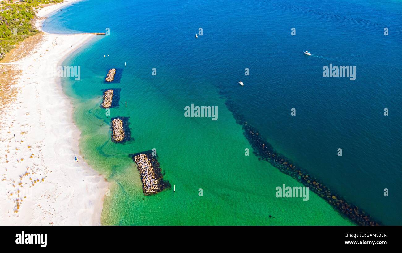 Panama city beach aerial hi-res stock photography and images - Alamy