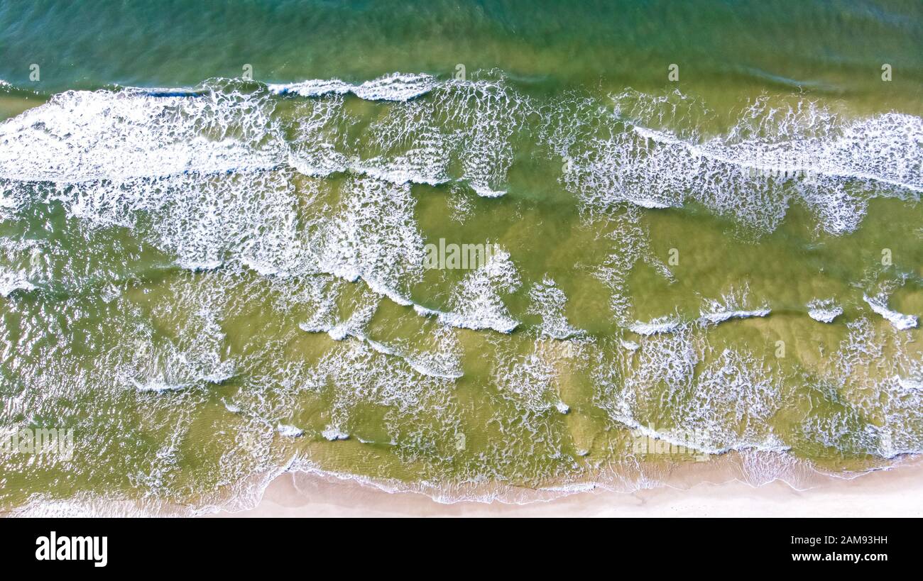 Aerial view of the Gulf Shores, Alabama USA Stock Photo - Alamy