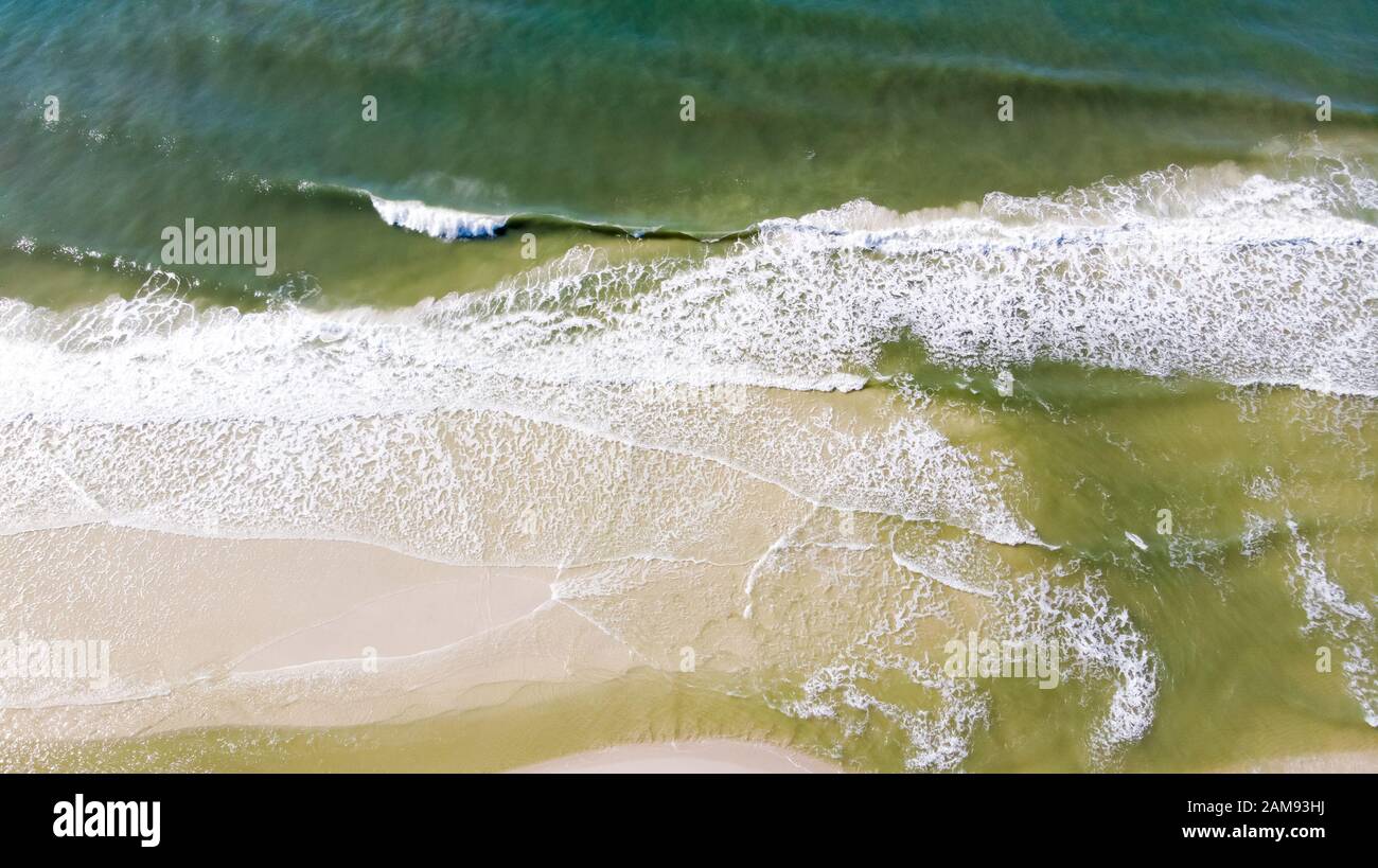 Aerial view of the Gulf Shores, Alabama USA Stock Photo - Alamy