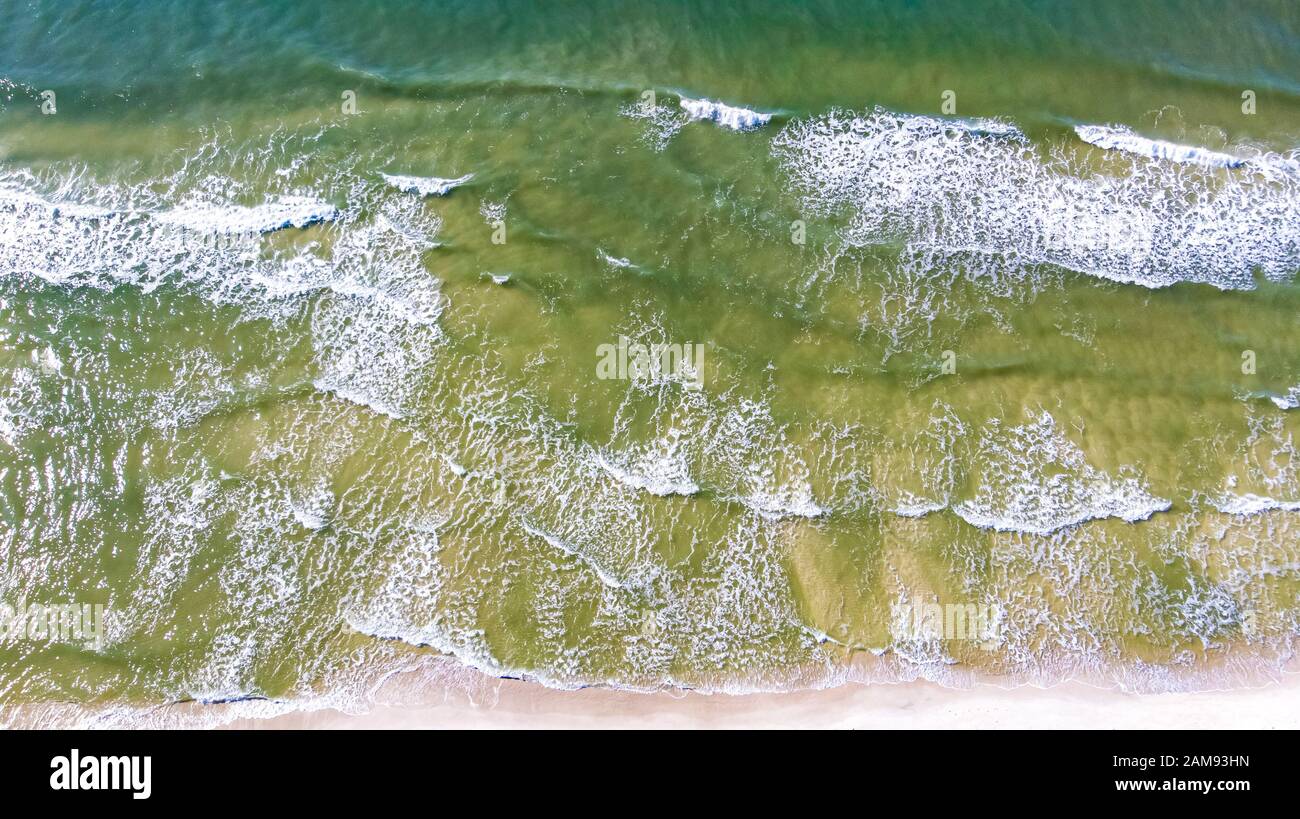 Aerial view of the Gulf Shores, Alabama USA Stock Photo - Alamy