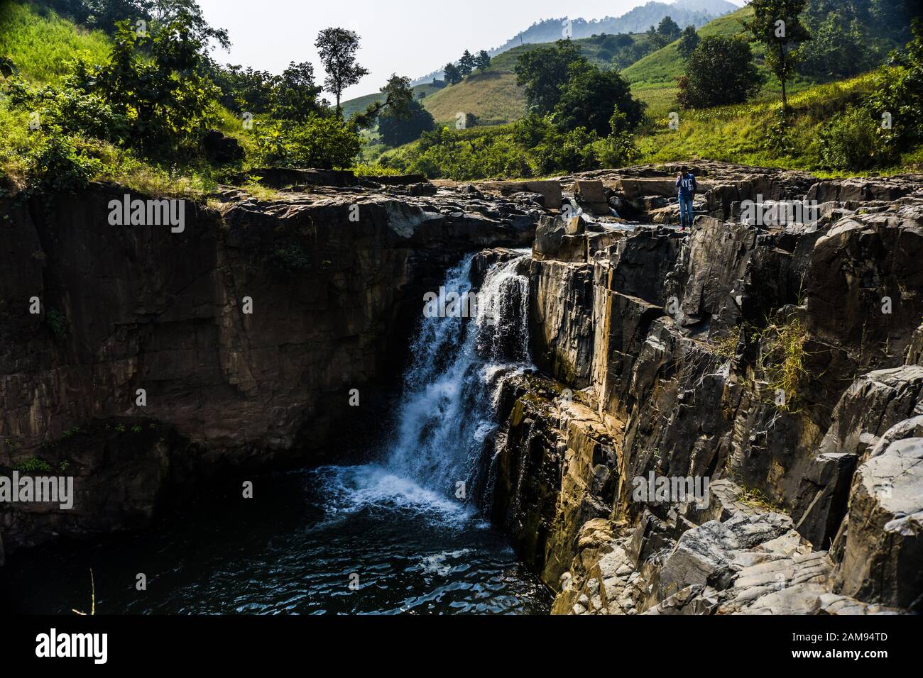 Zarwani waterfall hi-res stock photography and images - Alamy