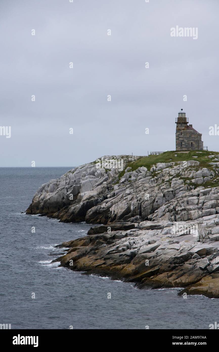 Rose Blanche Lighthouse in Newfoundland Canada Stock Photo - Alamy
