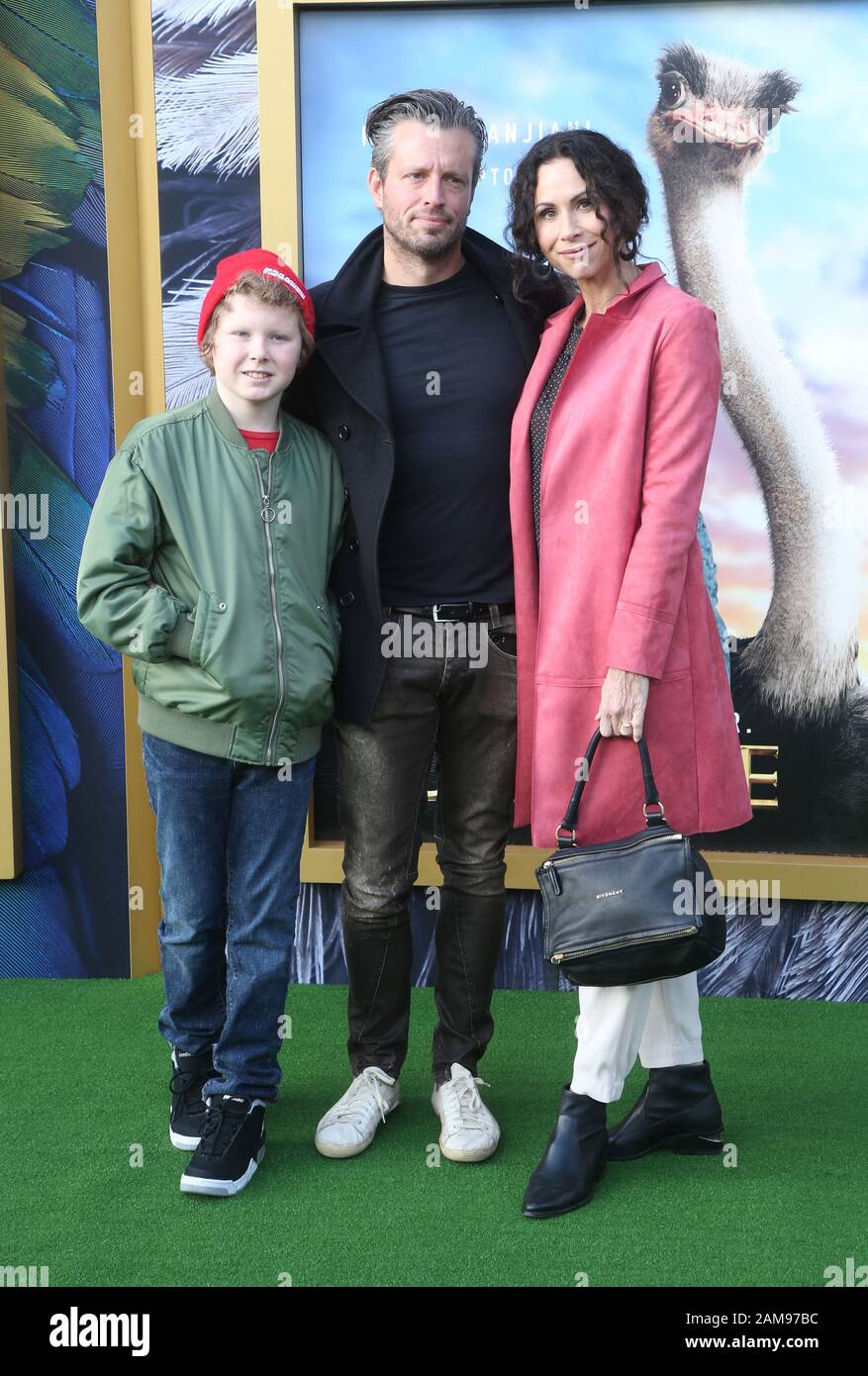 Westwood, California, USA. 11th Jan, 2020. Minnie Driver, Addison O'Dea ...