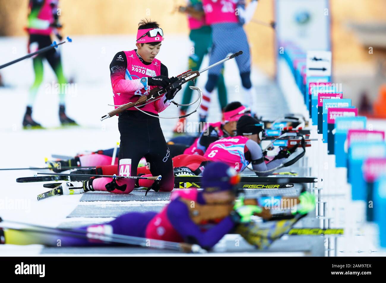 Premanon, France. 11th Jan, 2020. Keita Momen (JPN) Biathlon : Men's ...