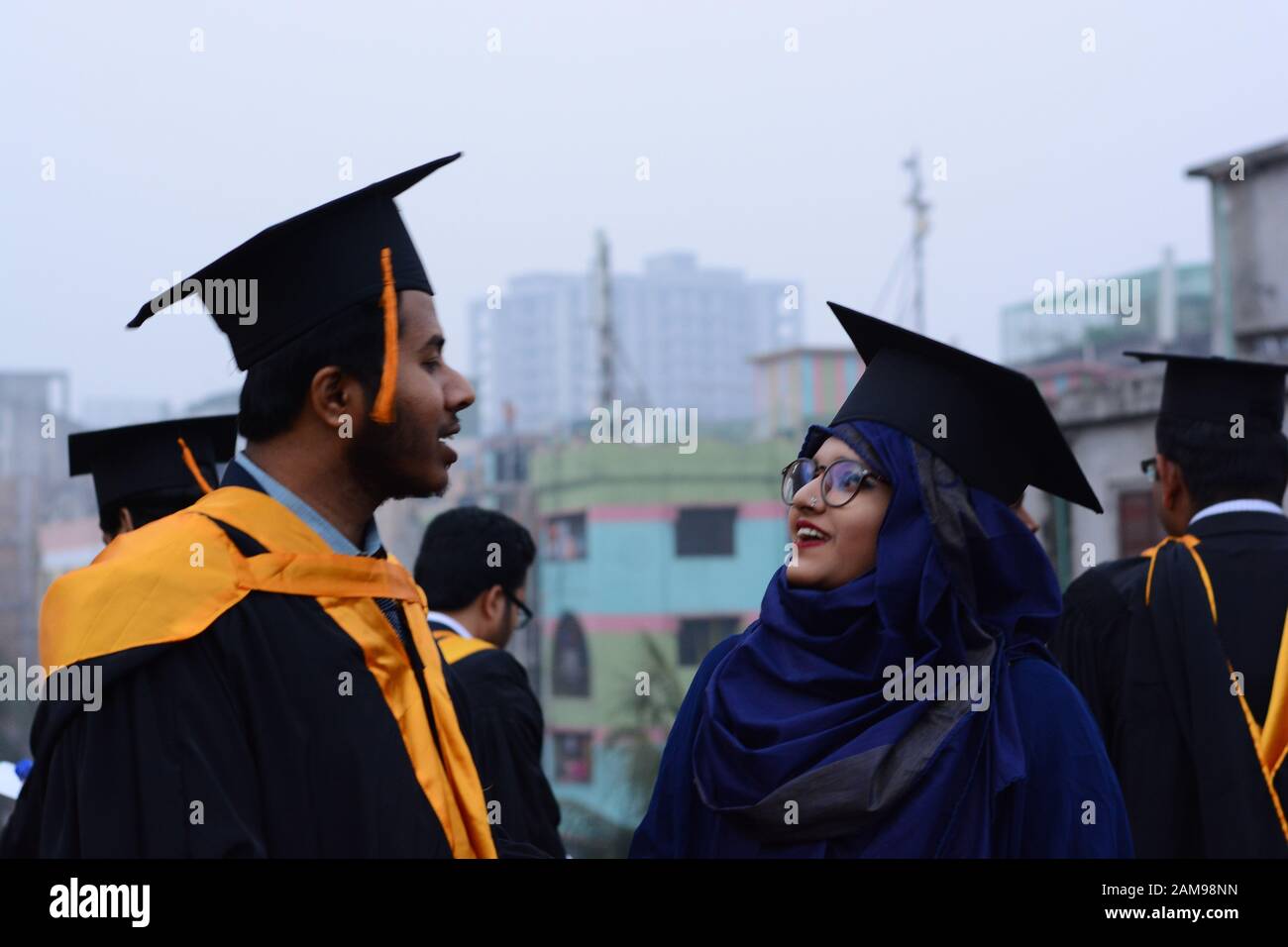 Graduation Day ,Rag day celebration Stock Photo - Alamy