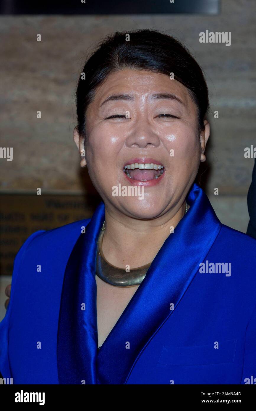 Lee Jeong-eun attends the 2020 Los Angeles Critics Association (LAFCA ...