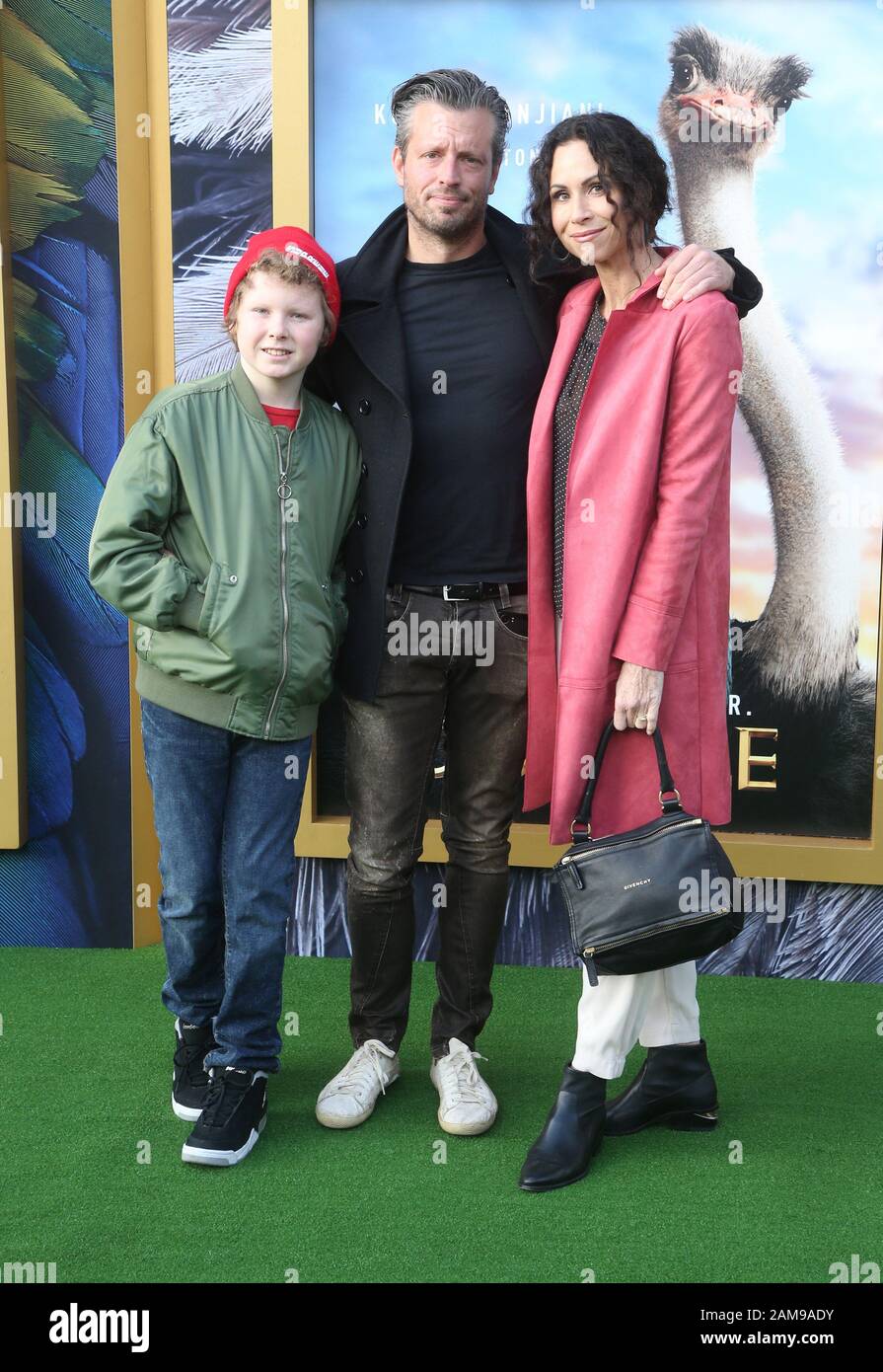 11 January 2020 - Westwood, California - Minnie Driver, Addison O'Dea ...