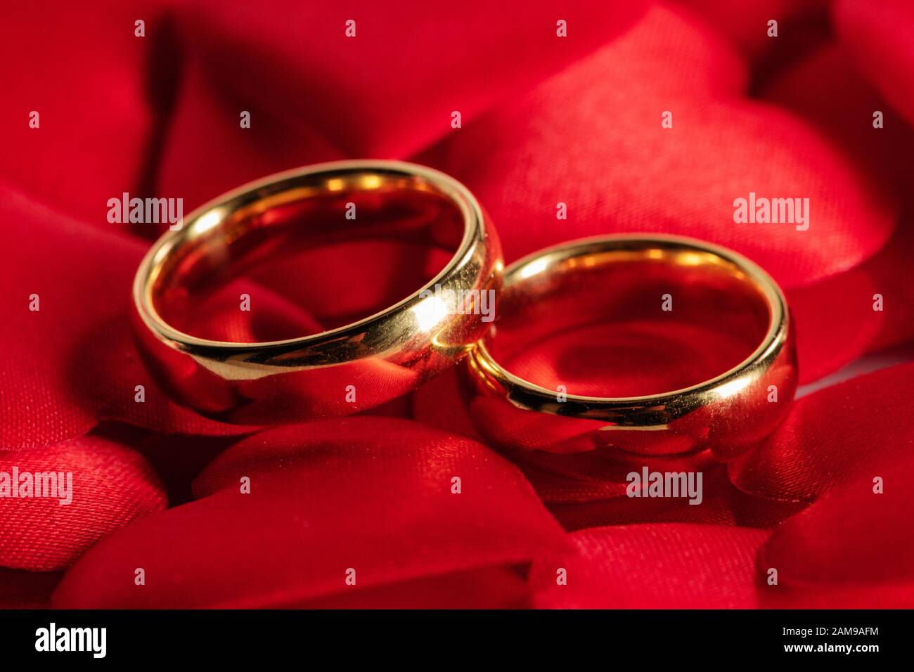 Gold And Red Background Wedding