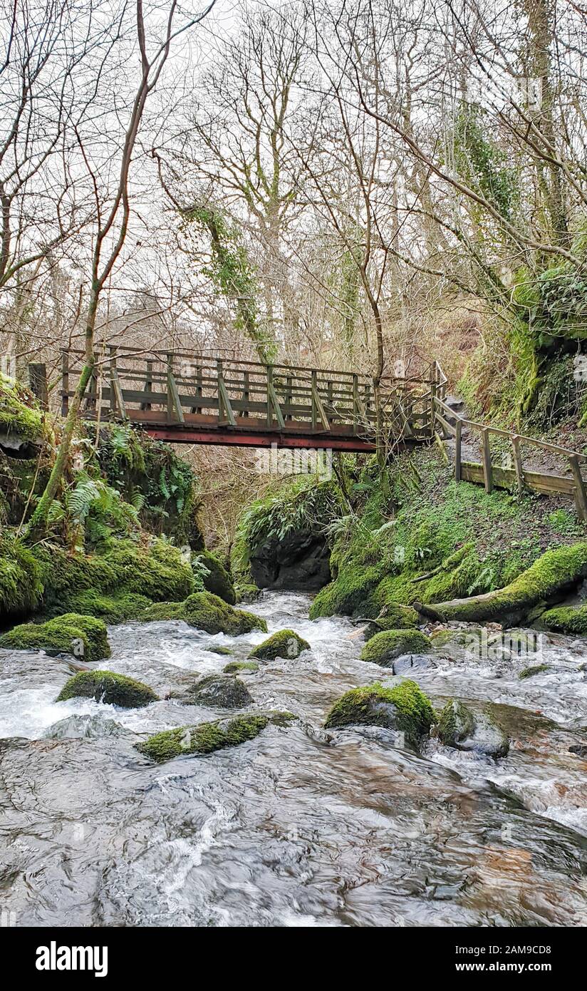Dollar Glen Circuit in Scotland, UK Stock Photo - Alamy