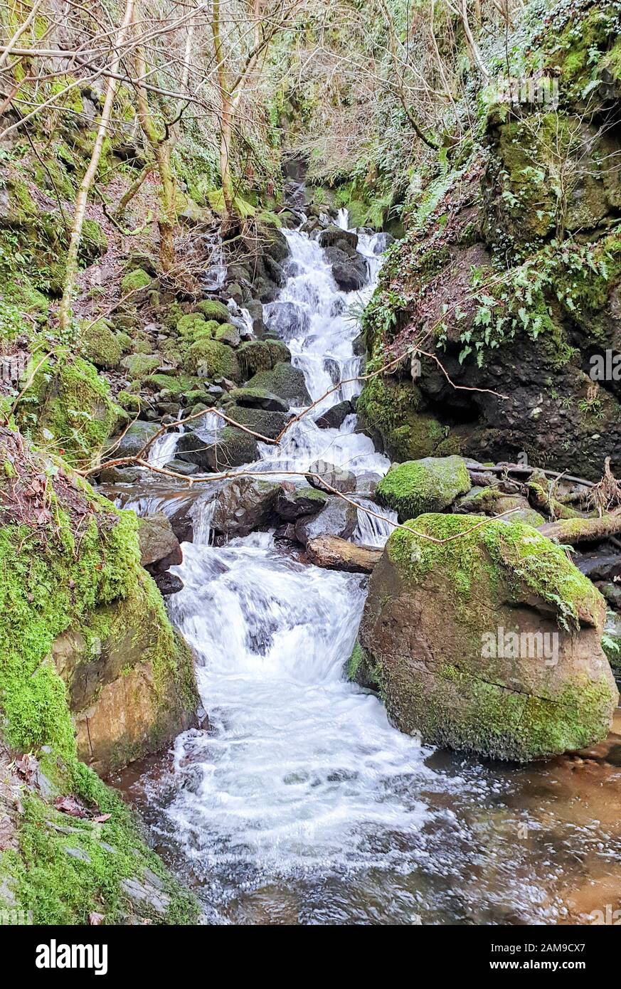Dollar Glen Circuit in Scotland, UK Stock Photo - Alamy