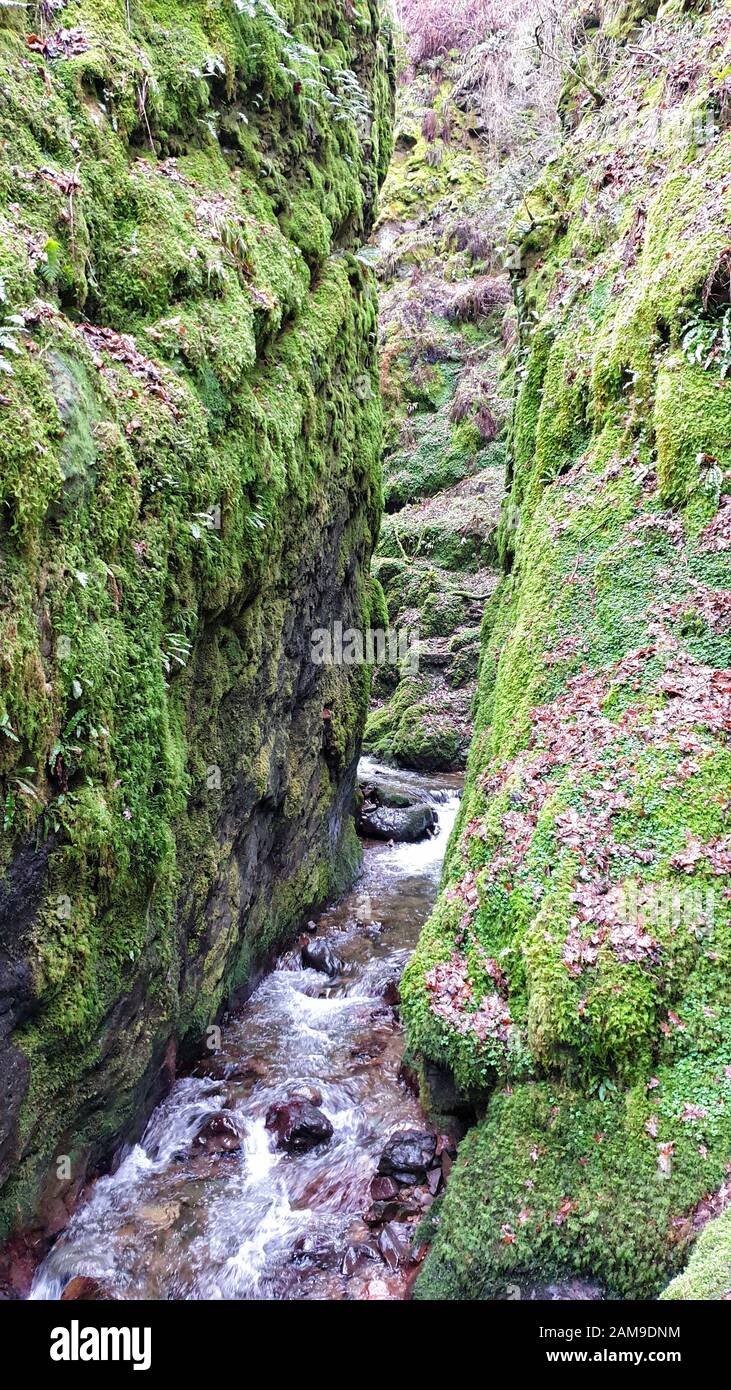 Dollar Glen Circuit in Scotland, UK Stock Photo - Alamy