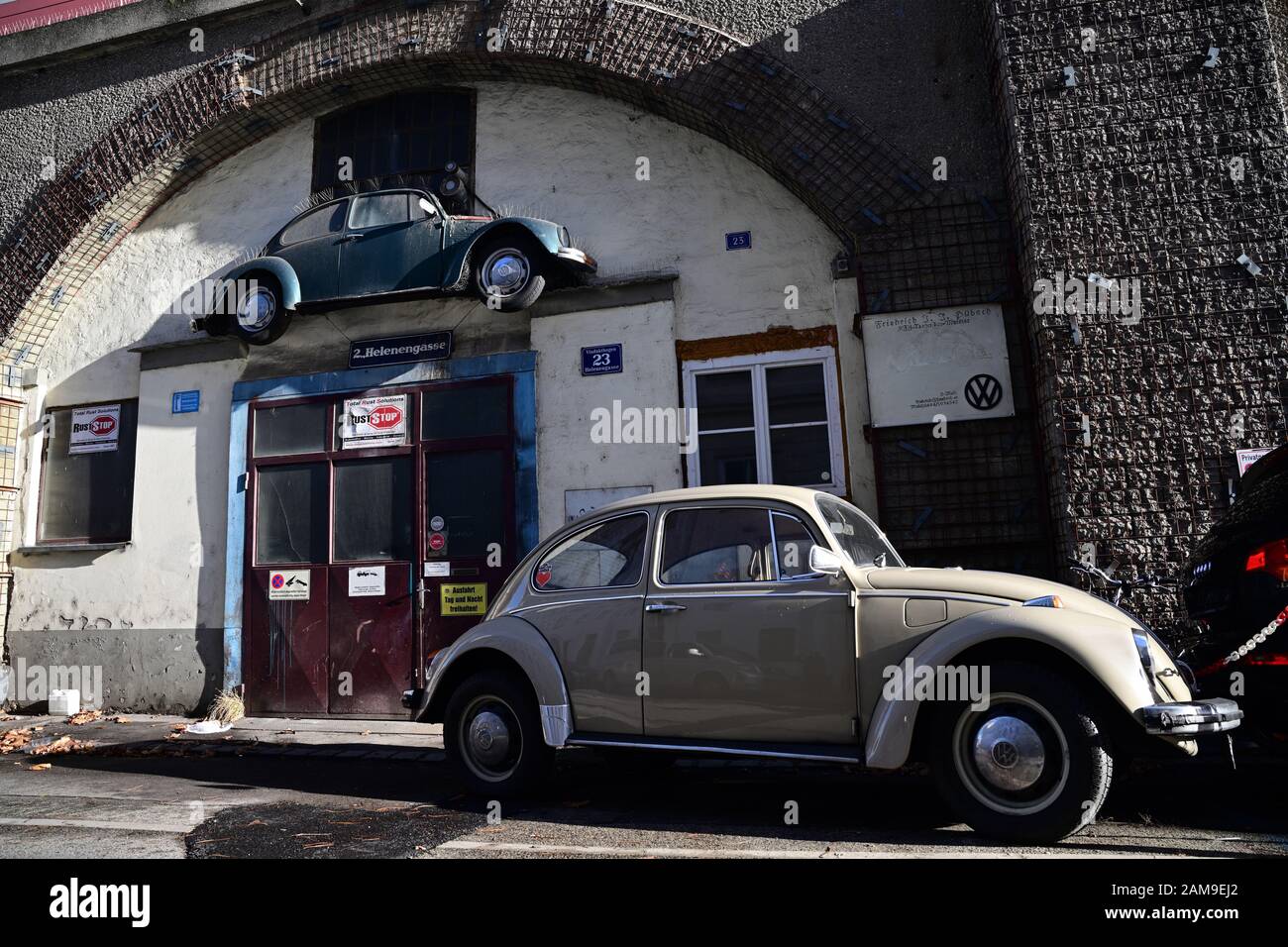 A Play on VW Bugs Stock Photo - Alamy