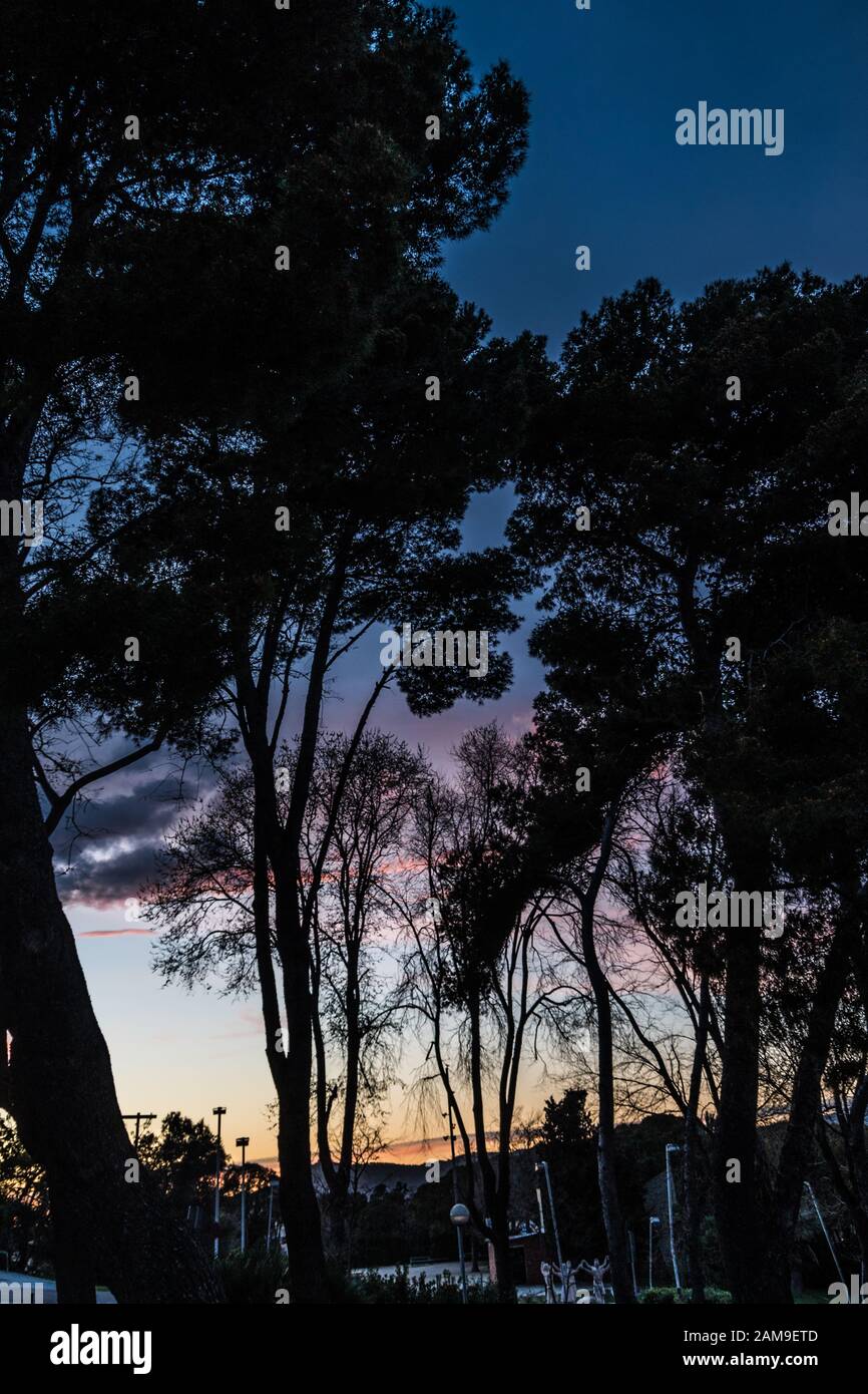 Pueblo al atardecer hi-res stock photography and images - Alamy